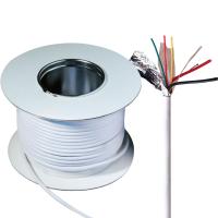 China 16 Core PVC Insulated Stranded Communication Cable Shielded CCA Copper 0.22 mm2 for sale