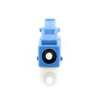 China Exact Cables LC UPC Fiber Optic Adapter Simplex Singlemode Low Loss 0.2dB for sale