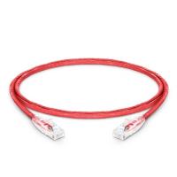China Exact Cables UTP 24AWG Bare Copper Cat5e Simplex Stranded Patch Cord 0.1m-100m for sale