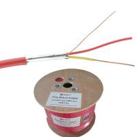 China 2 Core Copper Shielded 1.5mm2 Fire Alarm Cable with Bare Copper Wire for sale