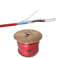 China 2 Core Copper Shielded 1.5mm2 Fire Alarm Cable with Bare Copper Wire for sale