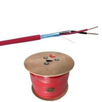 China 2 Core Copper Shielded 1.5mm2 Fire Alarm Cable with Bare Copper Wire for sale