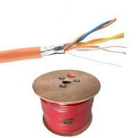 China 2x0.5 mm2 Bare Copper Wire Unshielded Shielded Fire Resistant Cable Industrial for sale