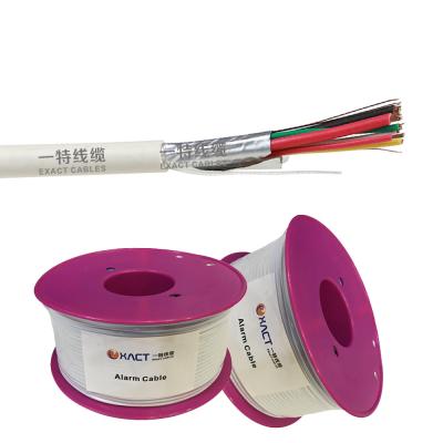 中国 2X0.75 8X0.22 シールド CCA/TC/BC/TCCA 配線複合型セキュリティケーブル 販売のため
