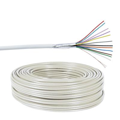 Cina Materiale isolante Cavo di sicurezza di allarme in PVC filo di rame nudo 2X0,50 4X0,22 composito in vendita