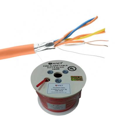 China 2*1*1.5mm Shielded Rvs Twisted Pair 0.5mm2 1.5mm2 2.5mm2 Tc/Bc Fire Alarm Cable Solution for sale