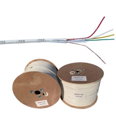 Cina 4x0,22mm2 Conductor CCA stratificato protetto PVC Isolamento e giacca CPR Eca Cable di allarme in vendita