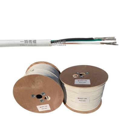 Cina 2x0.22mm2 Conductor CCA stratificato LSF Isolamento e giacca CPR Eca Cable di segnale di allarme in vendita