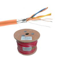 China Shielded Tinned Copper Solid FPLR Communication Cable PVC Jacket 2x0.50mm2 for sale
