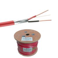 China Shielded Tinned Copper Solid FPLR Communication Cable PVC Jacket 2x0.50mm2 for sale