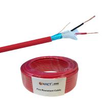China Shielded PVC Jacket 3x1.5mm2 Solid Stranded Communication Cable for Fire Alarm Systems for sale