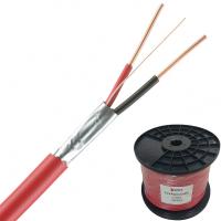 China 2 Core 1.5mm2 Fire Alarm Cable Bare Copper CE RoHS Approved PVC Jacket for sale