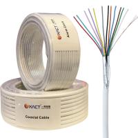 China Shielded Stranded CCA Control Cable 10x0.22mm2 PVC Insulation Jacket CPR Eca for sale