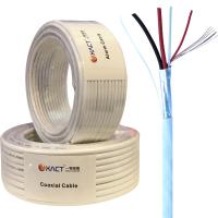 China Shielded Stranded CCA Control Cable 10x0.22mm2 PVC Insulation Jacket CPR Eca for sale