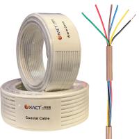 China Industrial Control Cable Shielded CCA Conductor PVC Insulation CPR Eca 2x0.22 mm2 for sale