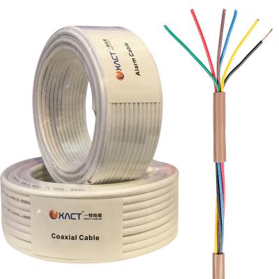 Cina 4x0.22mm2 CCAM con conduttore a filo blindato LSF Isolamento e giacca CPR Eca Cable di allarme in vendita
