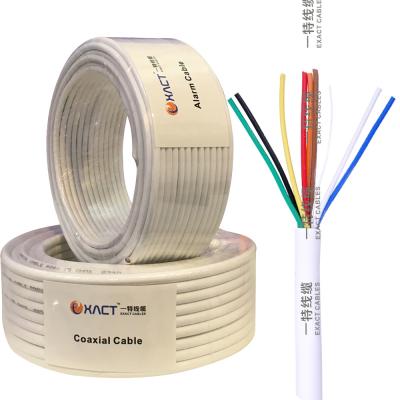 Cina 4X0.22 CCA Conductor Stranded CPR Eca Alarm Cable Cable di comunicazione per sistema di allarme in vendita