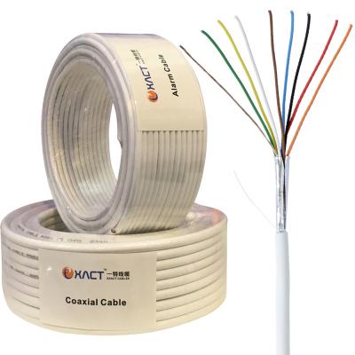 Cina Cable di allarme blindato a 14 core con conduttori a fili TCCA da 7*0,2 mm e involucro esterno in PVC in vendita