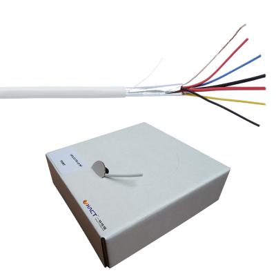 Cina 4 Core 24AWG Security Alarm Cable Non protetto CCA Stranded 4*0.22mm2 CPR Dca Control Cable in vendita