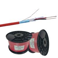 China ExactCables Shielded Fire Alarm Cable 2x1.0mm2 Solid Copper Conductor PVC for sale