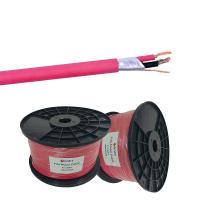 China ExactCables Shielded Fire Alarm Cable 2x1.0mm2 Solid Copper Conductor PVC for sale