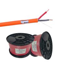 China ExactCables Shielded Fire Alarm Cable 2x1.0mm2 Solid Copper Conductor PVC for sale