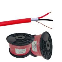 China ExactCables Shielded Fire Alarm Cable 2x1.0mm2 Solid Copper Conductor PVC for sale