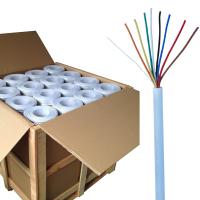 China Shielded TC Stranded Control Cable 2-20 Cores 0.22mm2 PVC Insulation for sale