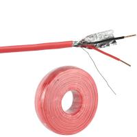 China PVC Insulation 2x1.0mm2 Fire Alarm Cable Solid Copper Conductor Shielded for sale