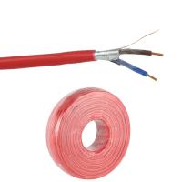 China PVC Insulation 2x1.0mm2 Fire Alarm Cable Solid Copper Conductor Shielded for sale