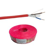 China 2x1.5mm2 Fire Alarm Cable Unshielded Copper Stranded Solid Bare Copper Wire 7.8mm for sale