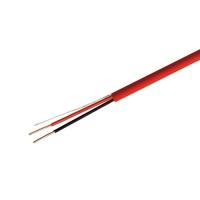 China ExactCables 2x1.5mm2 Shielded Fire Alarm Cable 2 Core Bare Copper CE RoHS for sale