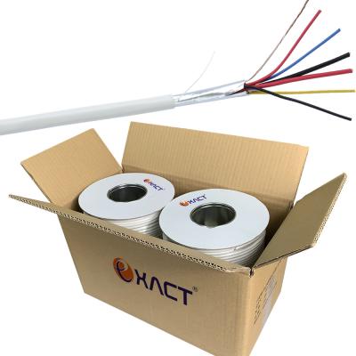 中国 遮蔽なし ストランディング 6x0.22mm2 2x0.5mm2 2*24AWG 複合制御アラームケーブル 販売のため