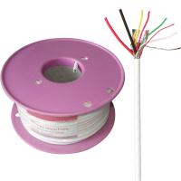 China 8 Core Shielded CCAM Control Cable 0.22 mm2 PVC Insulation Jacket CPR Eca Alarm Cable for sale