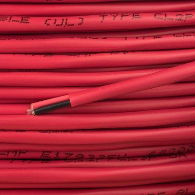 Cina Al/Foil Shield Bare Copper Wire Core Fire Alarm Cable 2 Core 1.5mm FPLR FPLP PH120 Cable resistente al fuoco in vendita