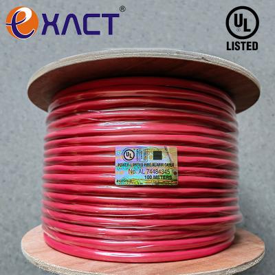 Cina Cavo di allarme antincendio da 1000 ft Plenum PV PVC Rosso PVC 2 Conduttori con filo di rame nudo in vendita