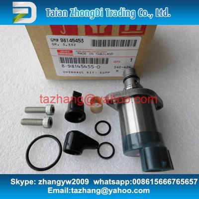 China Válvula de controle original SCV da sucção de ISUZU 8-98145455-0 à venda