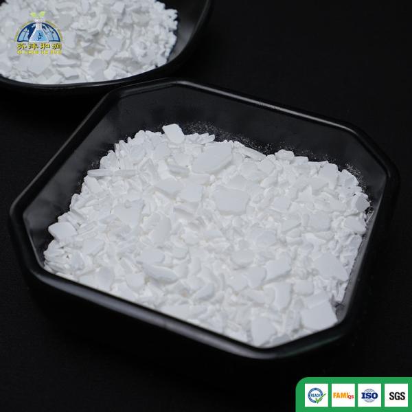 Quality REACH Registered Dihydrate Bulk Calcium Chloride Flakes For Snow Melting Agent for sale