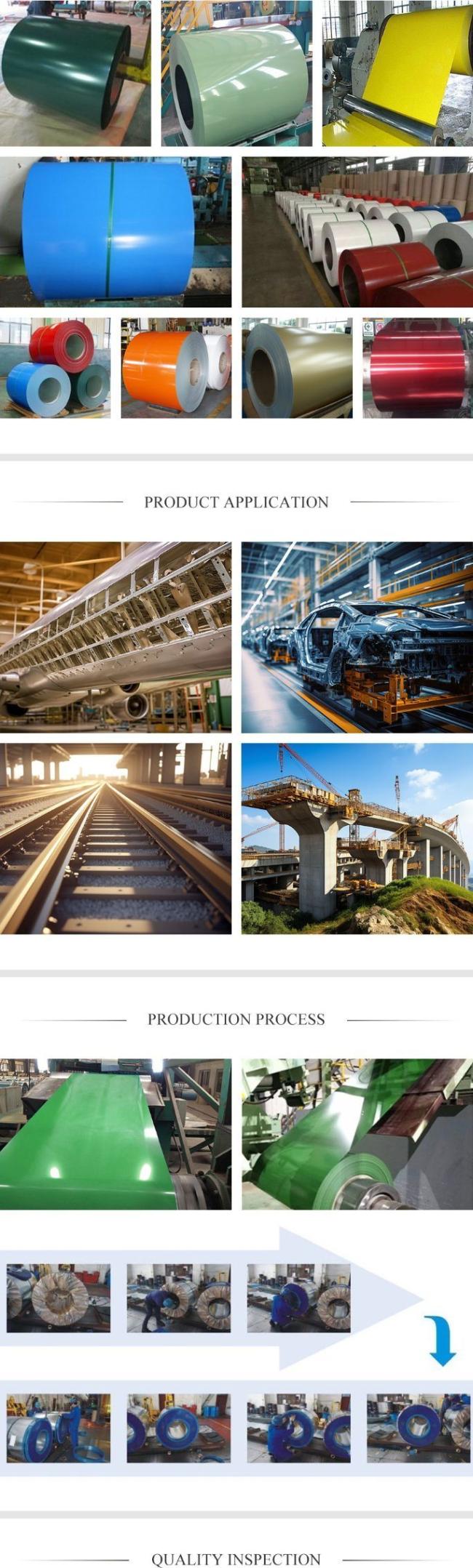 Low Price PPGL Color Coated Coil and PPGI PPGL Galvalume Steel Coil with PVDF