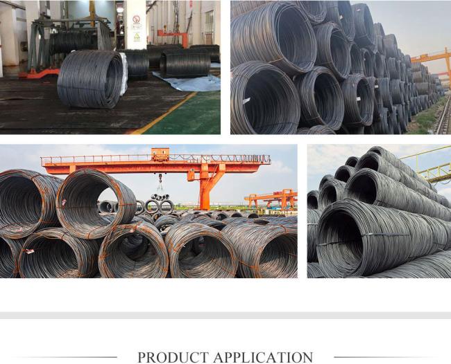 SAE1006/SAE1008/SAE1010/En 10219/JIS G3466 High Quality Hot Rolled Wire Rod