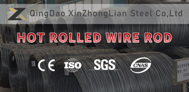 En 10219; JIS G3466 5.5mm-12mm Hot Rolled Wire Rod