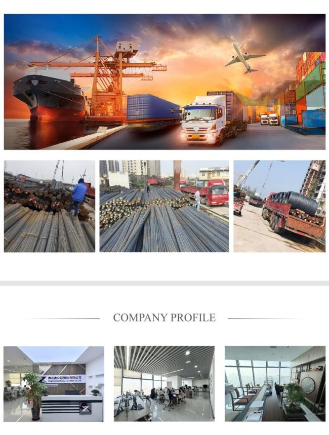 Hot Rolled HRB335 HRB500 Steel Rebar Price Per Ton Tmt Bars Steel Construction Iron Rods Medium-High /Low-Carbon Reinforce Deformed Steel Rebar