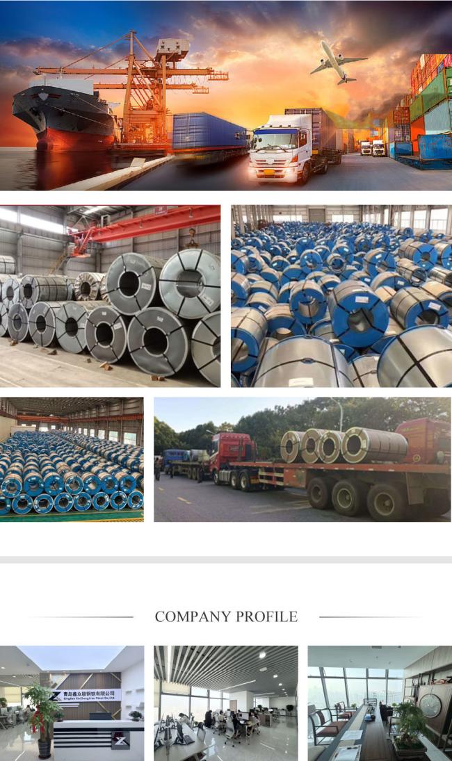 Cold Rolled DC01 DC02 DC03 DC04 SPCC Carbon Steel Ss400 Mild Gi PPGI PPGL Ms CRC HRC Galvanized Steel Coil