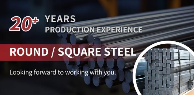 Hot Rolled Iron Carbon Steel Round Bars Round Steel Bar