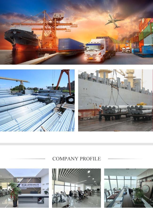 Q235 High Zinc Layer 275g Hot DIP Galvanized Round Pipe Rectangle Steel Pipe Zinc Coaterd Steel Tube for Plumbing