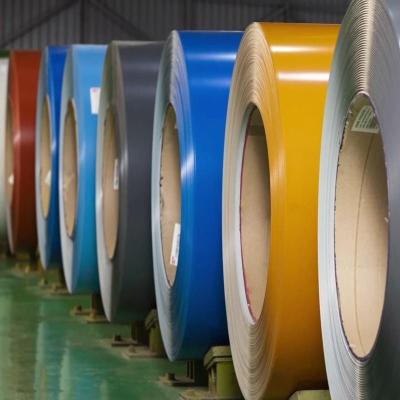 Κίνα Αποθεματικό 0.1mm-1.2mm*12.7mm-1500mm Χρώμα Προχρωματισμένο Ζυγισμένο Ατσάλι Πηνίο PPGI PPGL Πηνίο Οροφής προς πώληση