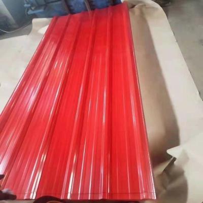China Gegalvaniseerd gebouw Voorgeverfd stalen plaat met een breedte van 700-1000 of een op maat gemaakt oppervlak Te koop