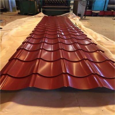 Cina Certificazione IBR PPGI Piastra di tetto ondulato pre-tinto per materiali da costruzione in acciaio in vendita