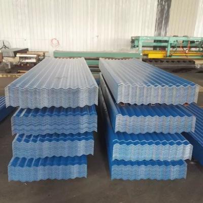 China Gi Corrugated Steel Roofing Sheet Color Coated Galvanized Corrugated Sheet Metal for sale