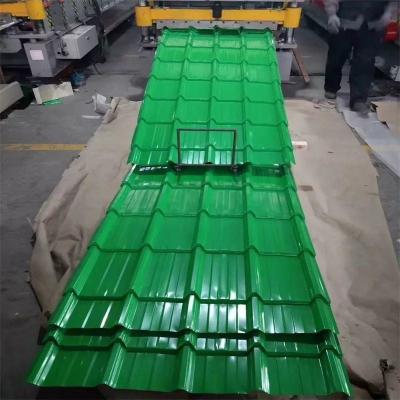 China Certificering RoHS PPGI Plaat Kleur gecoat gegalvaniseerd stalen gegolfde dakplaat Te koop